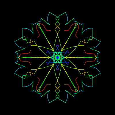 symmetric drawing - OpenProcessing