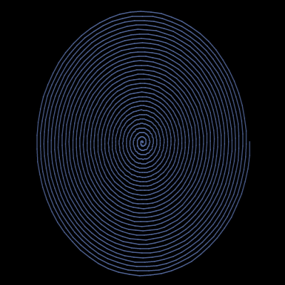 Archimedes Spiral - OpenProcessing