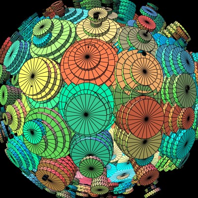 3D Cylinder Earth - OpenProcessing